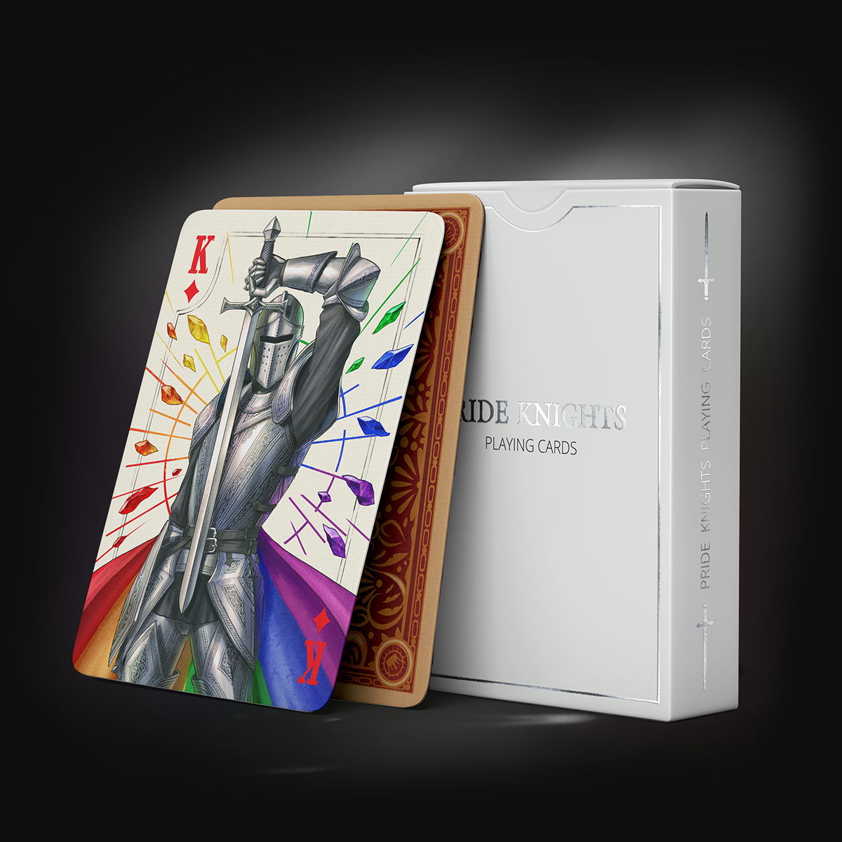Pride Knights Playing Cards ⚔️🌈